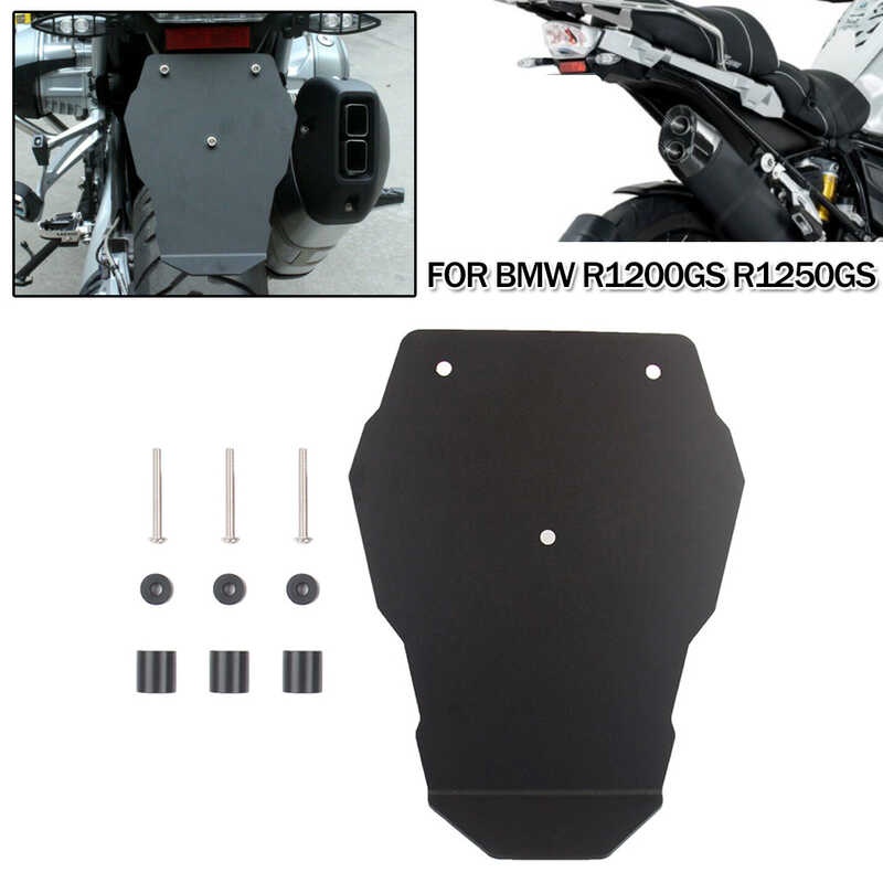 Motorcycle Fender License Plate Rear Splash Guard Number Holder Bracket ...