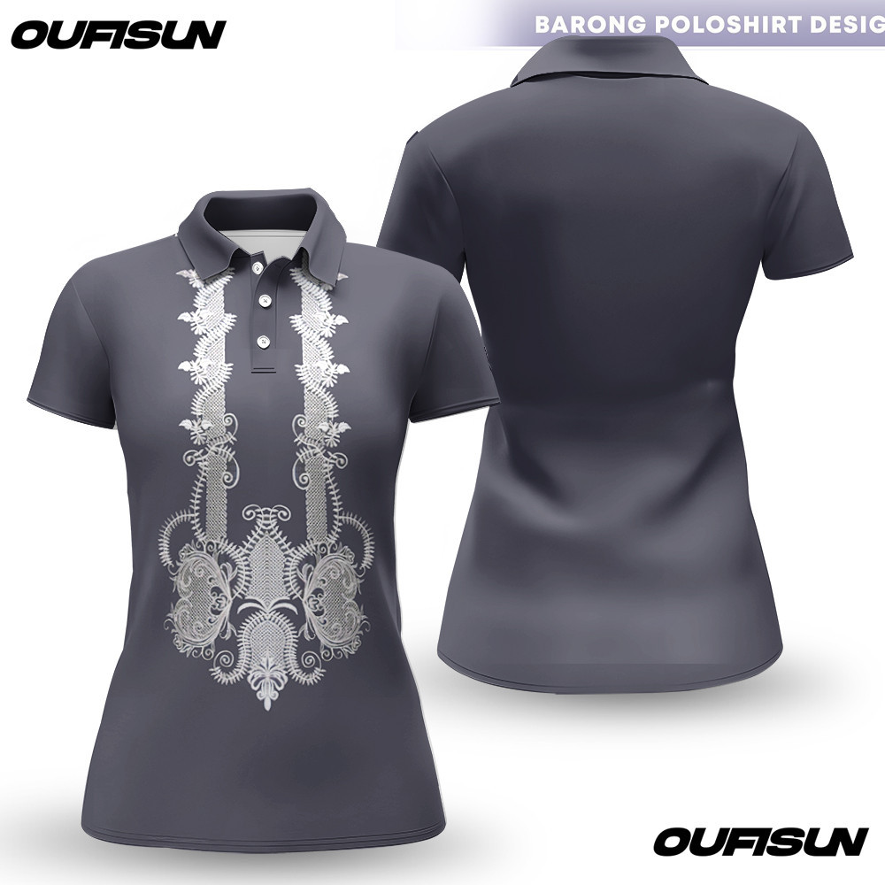 Asean Attire For Women Ethnic Style Polo Shirt For Women, Outdoor ...