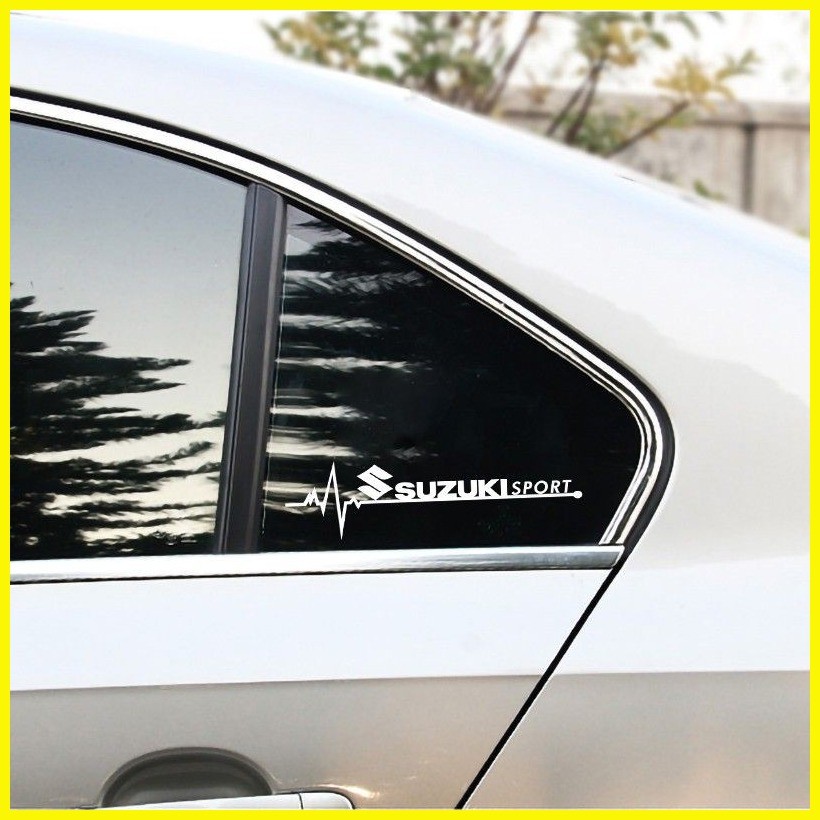 [Ready Stock] 1pcs car windows sticker Suzuki Logo Decal C-29 | Shopee ...