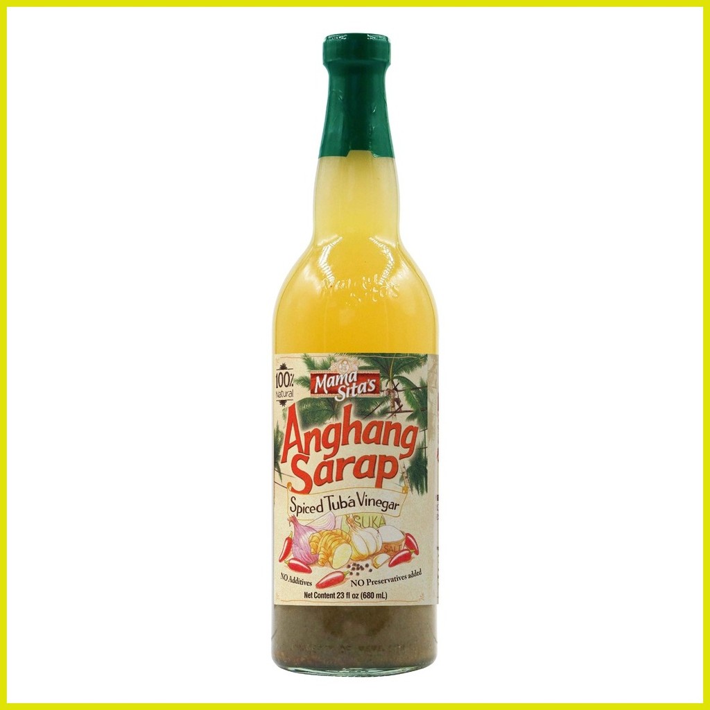 ๑ Mama Sita's Anghang Sarap (Spiced Tubȃ Vinegar) (680 mL / 23 fl oz ...