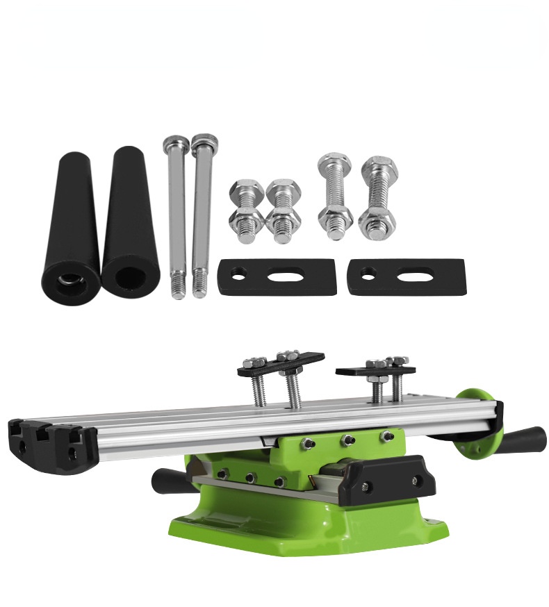 Bench Drill Precision Cross Vise Bi-directional Movable Vice Multi ...