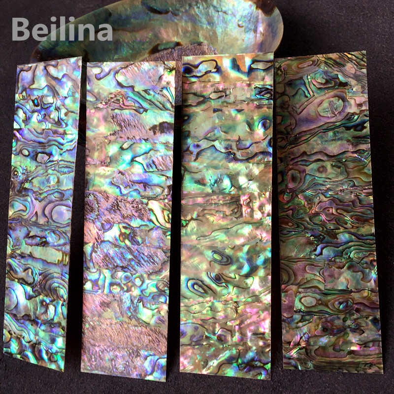 2pcs DIY 14cm/4cm/0.5mm New Zealand Abalone Shell Sheet for Musical ...