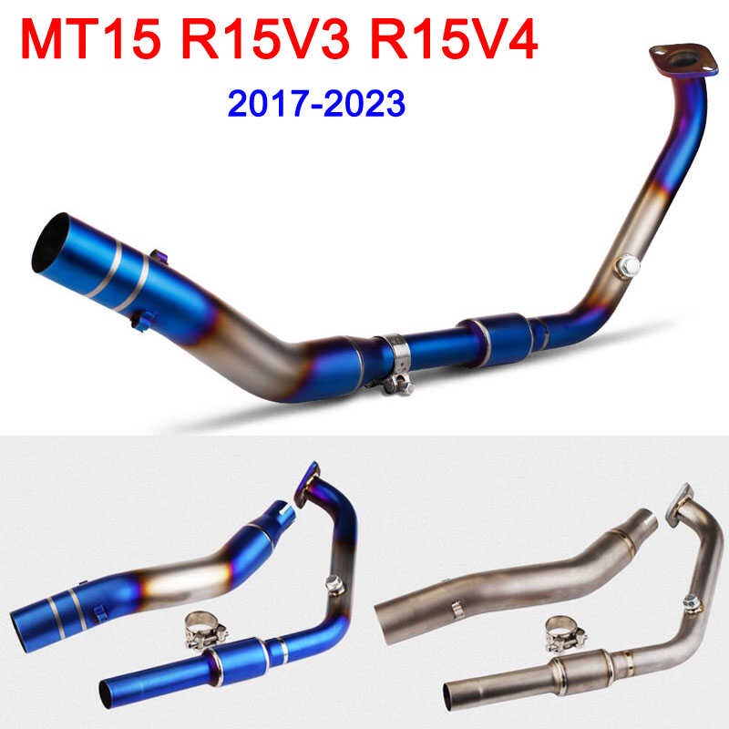 Motorcycle Exhaust Full Systems Titanium Alloy Steel Header Pipe For ...