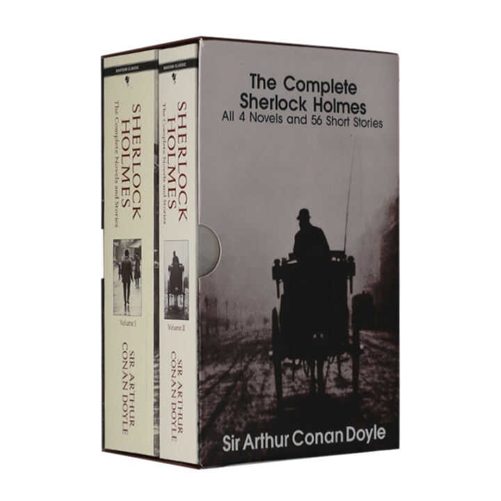 The Complete Sherlock Holmes 2 Volume Set Detective Stories Suspense