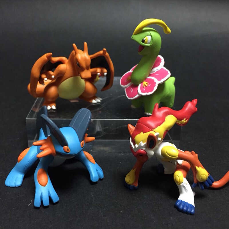 Takara Tomy - MC Charizard Swampert Infernape Meganium Doll Action ...