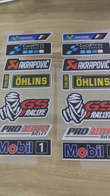 Stiker Ng Motor Electric Car Latte Modified Helmet Decal Personality ...