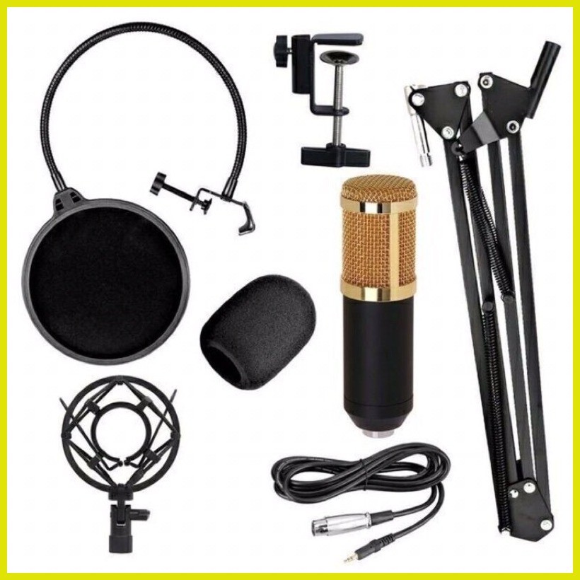 BM-800 + V8 Sound Card Set Condenser Microphone With V8 Sound Card For ...