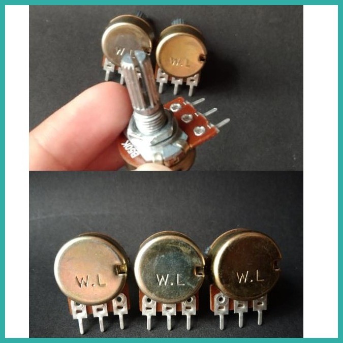 VOLUME CONTROL B50K for KONZERT AMPLIFIER 502--- 1 SET (7 PIECES ...