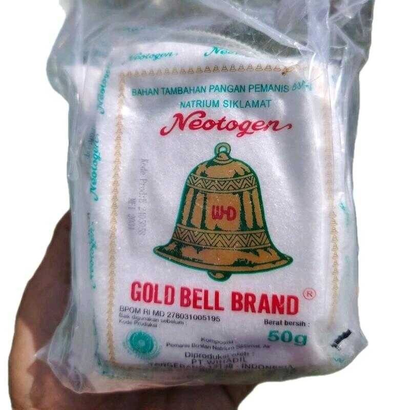 NEOTOGEN GOLD BELL 1 KILO (50 Grams) Magic Sugar Asukal 1Kilo | Shopee ...