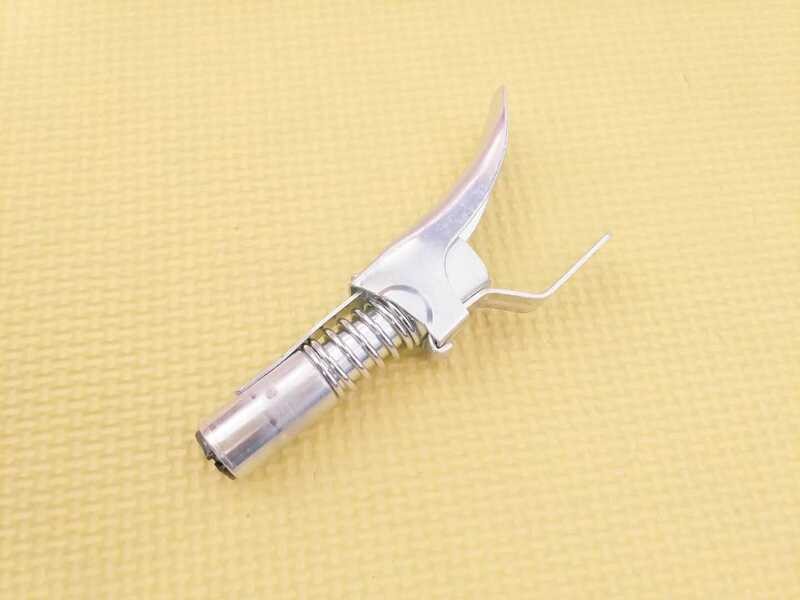 Lock clamp type oil nozzle flat head internet famous butter gun head ...