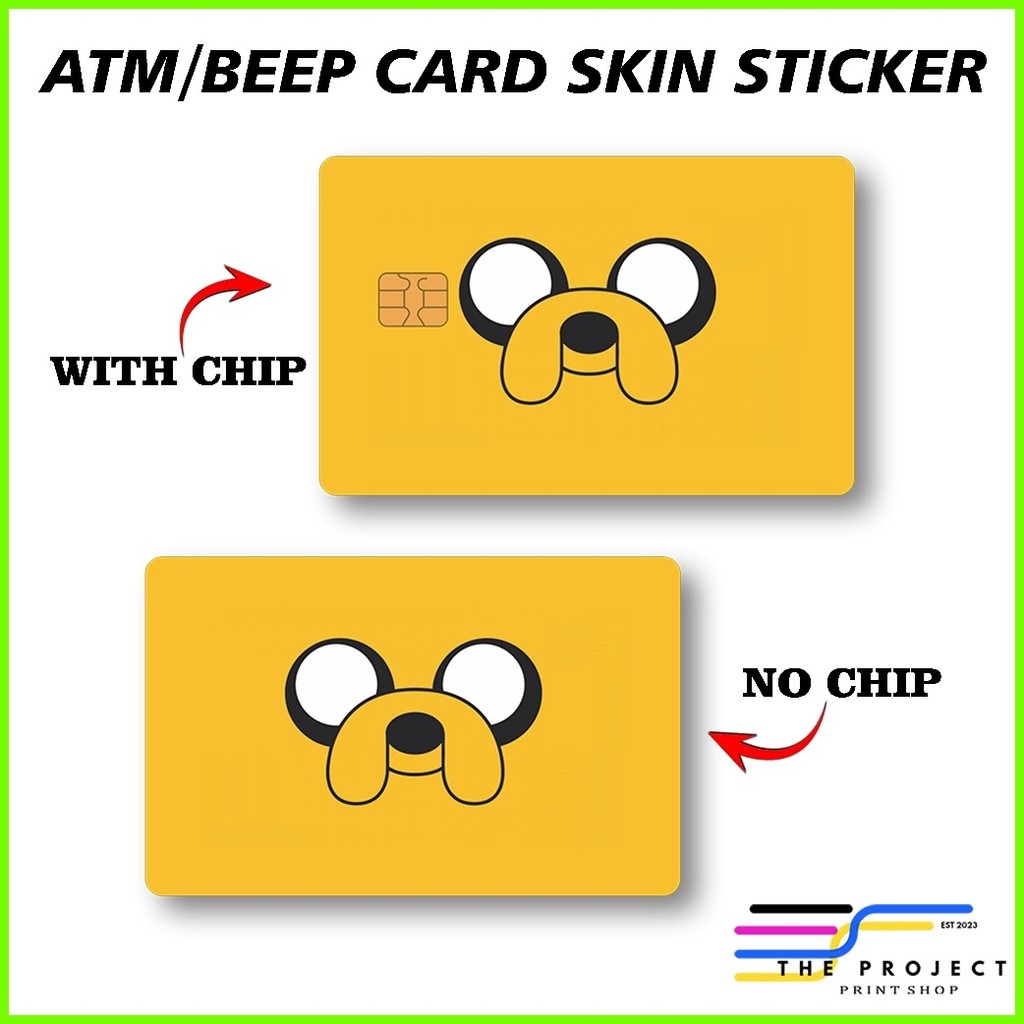 ♀ ∆ ATM/Beep Card Skin Stickers ADVENTURE TIME Edition. High Quality ...