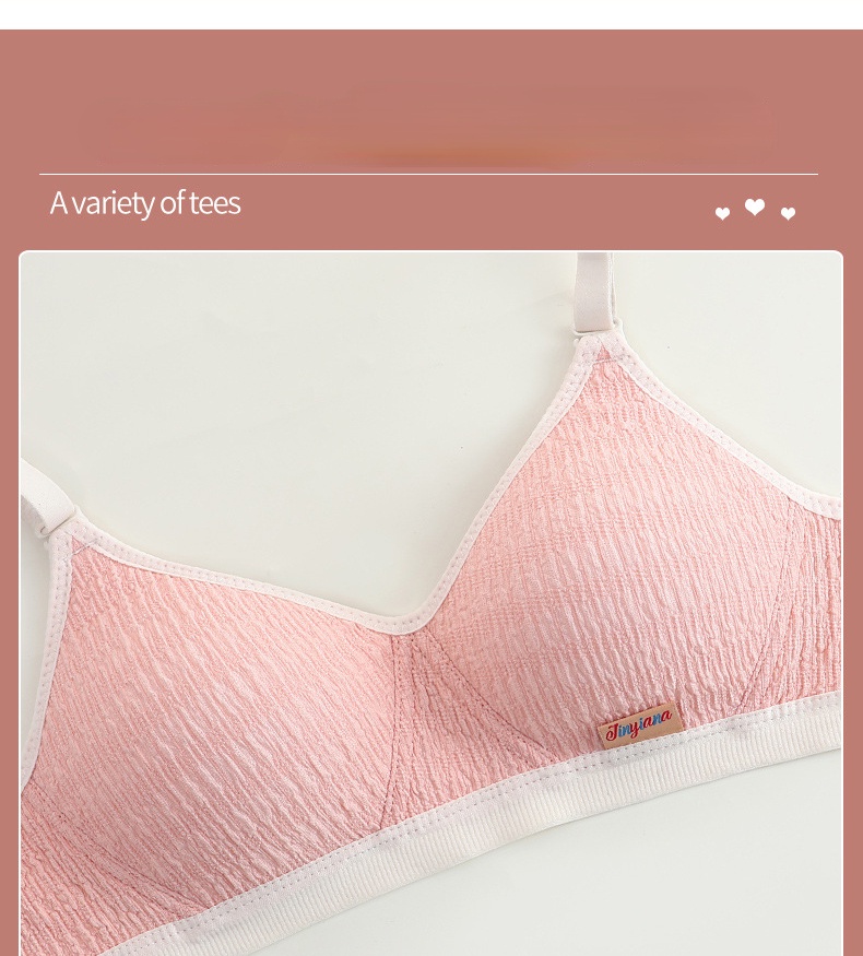 Cream Puff Bra teen underwear Sexy pure erotic style bra Small breast ...