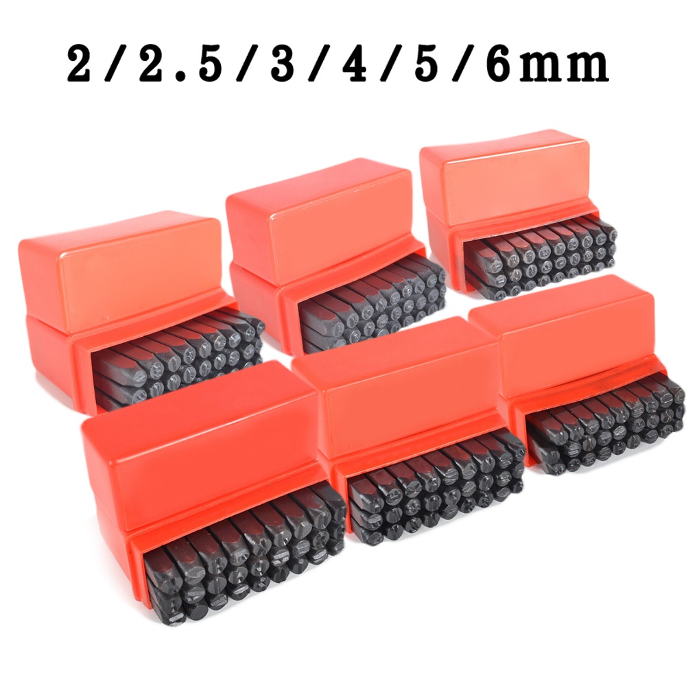 Letter Punch Stamps Alphabet Stamp Set Steel Metal Leather A-Z and & 2 ...