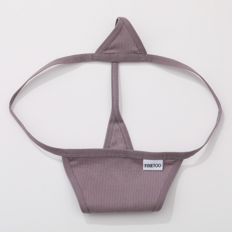 Demibra Women Cotton Thongs Adjustable G-string Sexy Bikini Panties Low ...