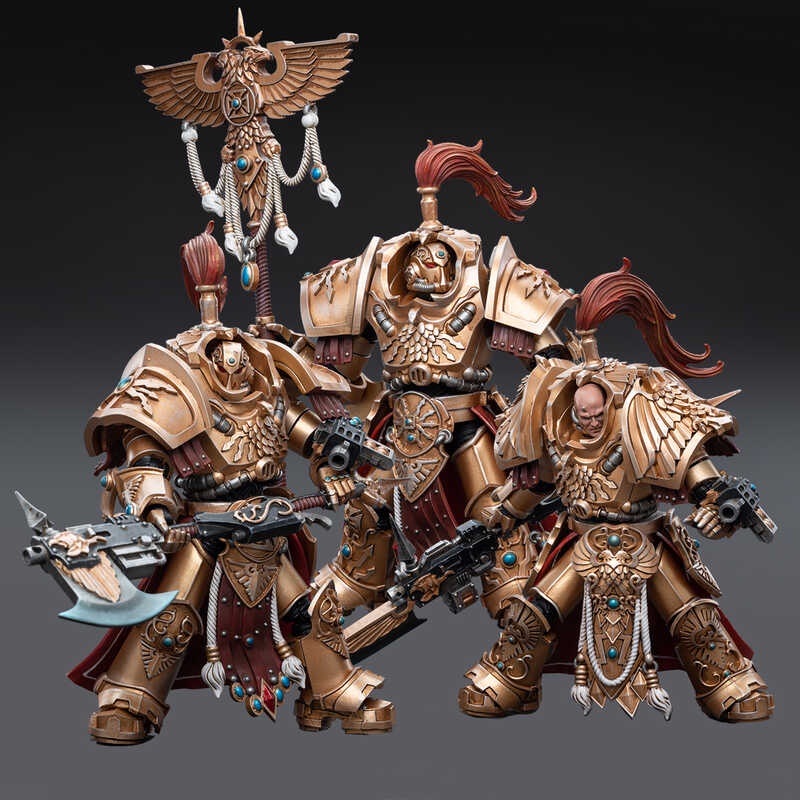 JOYTOY 40K Adeptus Custodes Allarus Custodian Osyr Archimaxes Seronis ...
