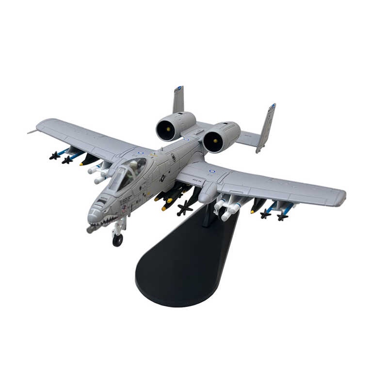 1/100 Scale US A-10 A10 Thunderbolt II Warthog Hog Attack Plane Fighter ...