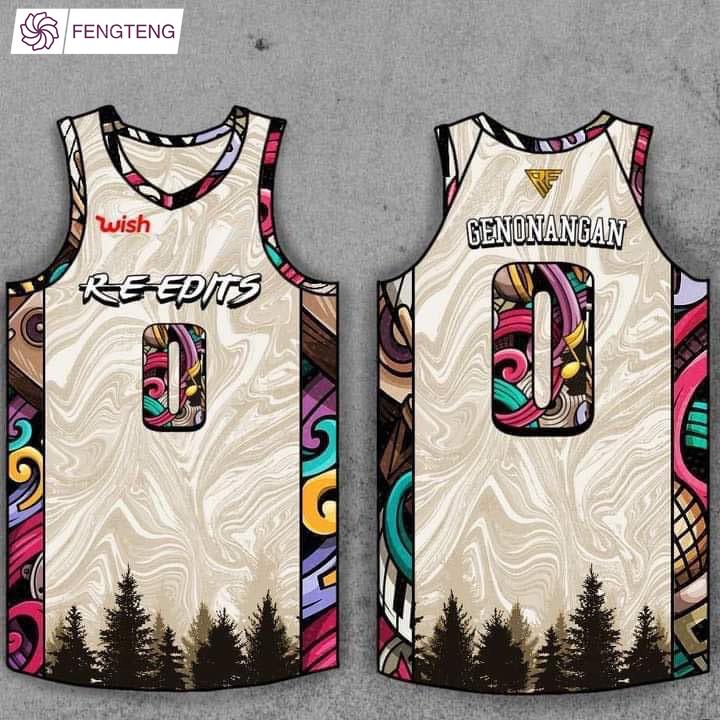 Customized RE-EDIT Jersey customized name and number basketball jersey ...