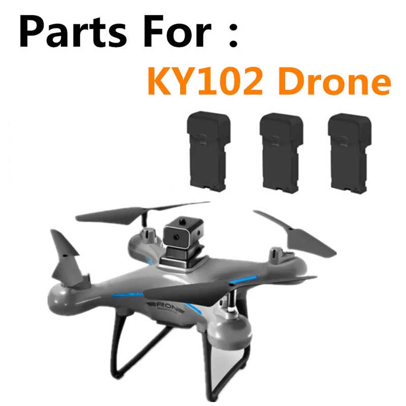 Original KY102 Drone Battery 3.7V 1800mAh For KY102 Drone RC Qudcopter Battery Spare Part ...