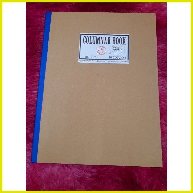 ♀ VECO COLUMNAR BOOK (3 TO 14 COLUMN) | Shopee Philippines