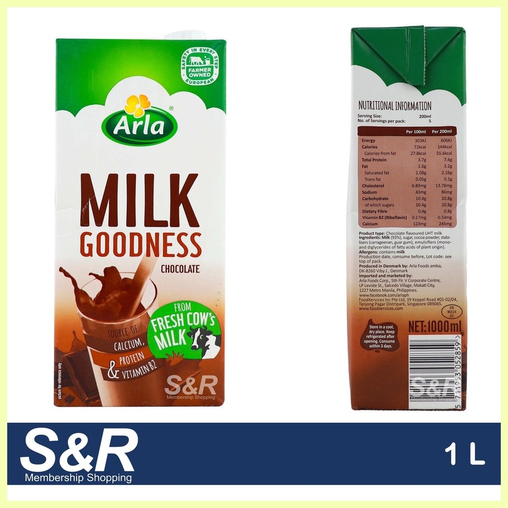 ˍ ⊖ ☃ Arla Chocolate UHT Milk 1L | Shopee Philippines