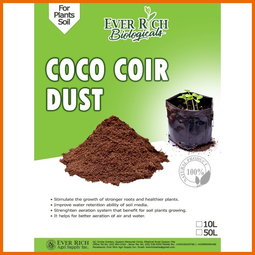 ♣ COCO COIR DUST or COCOPEAT---------Soil MEdium and Soil Enhancer ...