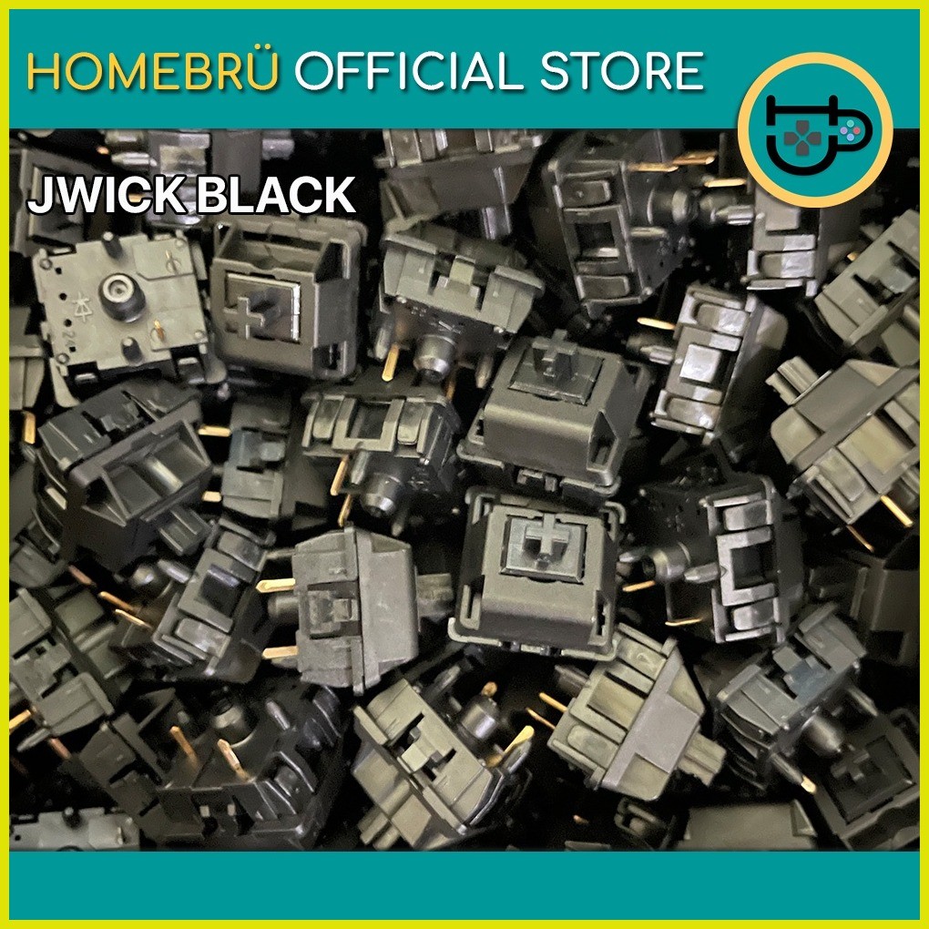 10pcs JWICK Black V2 Mechanical Keyboard Switches | 5-pin | Shopee ...