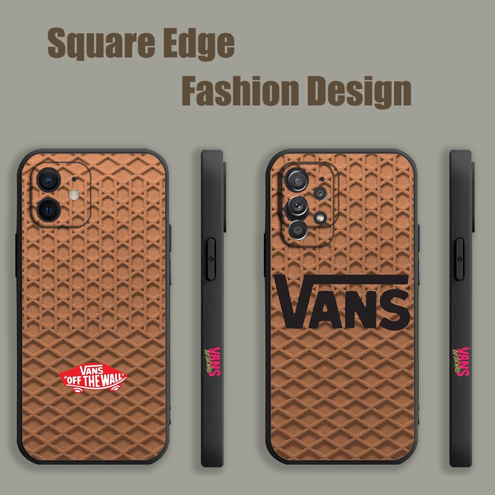 Casing For Samsung A7 2018 A13 Lie A01 A3 M01 Galaxy A24 A54 A04 A04s A25 4G 5G Core Van waffle ...