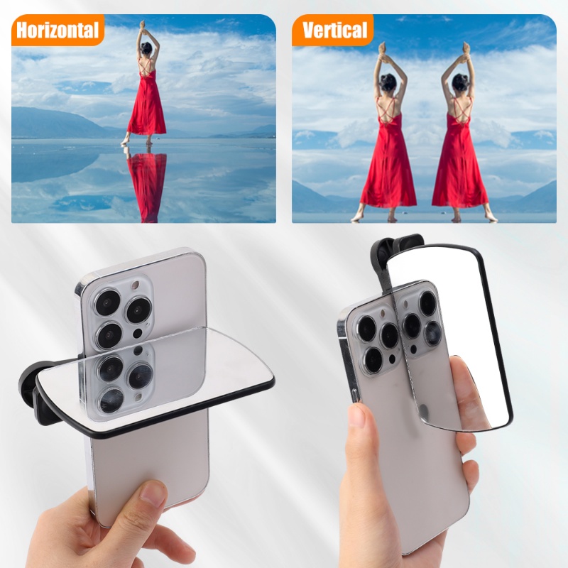 Phone Camera Reflection Mirror Clip Kit / Creative Travel Smartphone ...