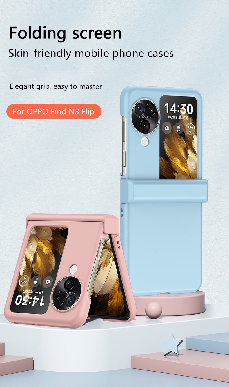Splicing Color Casing Oppo Find N3 Flip N3Flip FindN3 Flip FindN3Flip 2023 PHT110 CPH2519 Phone ...