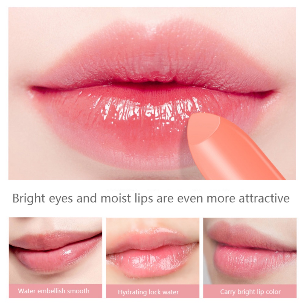 Peach Lip Balm Moisturizer Balm Nourishment Natural Lips Care An ti ...