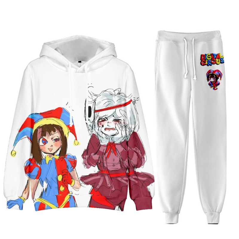 White The Amazing Digital Circus Costume Baby Clothes Set Polo Shirt ...