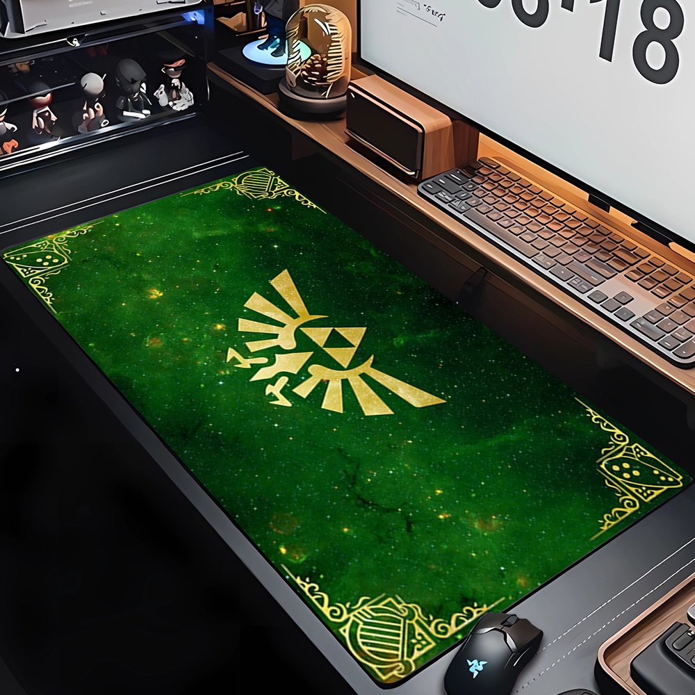New The Legend of Zelda Gamer HD Anime 400x900 Desk Mat Gamers ...