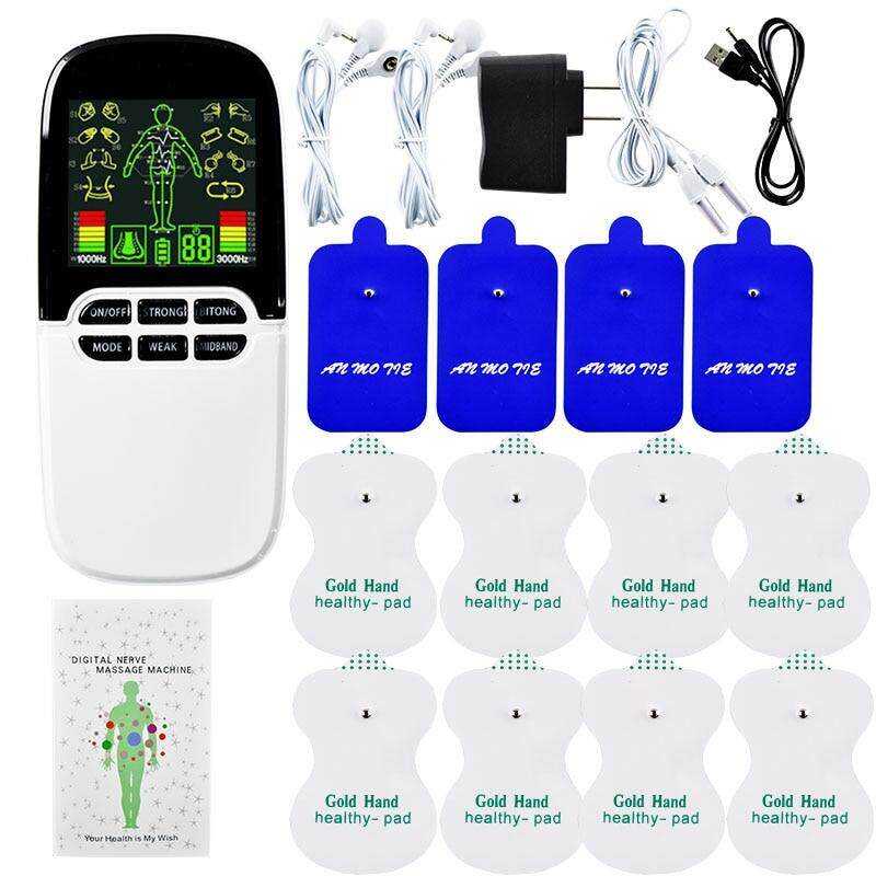 Multi-Functional 2 Outputs 1000Hz 3000Hz Electronic Muscle Stimulator ...