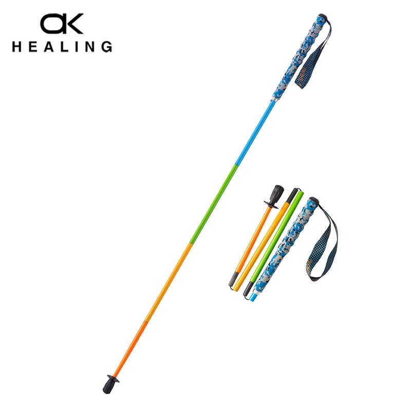 Ang Kulay Na 5-Seksyon Na Maputla Sa Paglalakad Ng Mga Poles Ultra ...