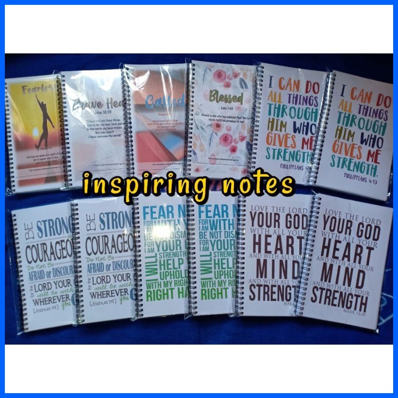 ♀ 180 PAGES SOAP DEVOTION Notebooks w/ FREE PEN & BIBLE VERSE STICKERS ...