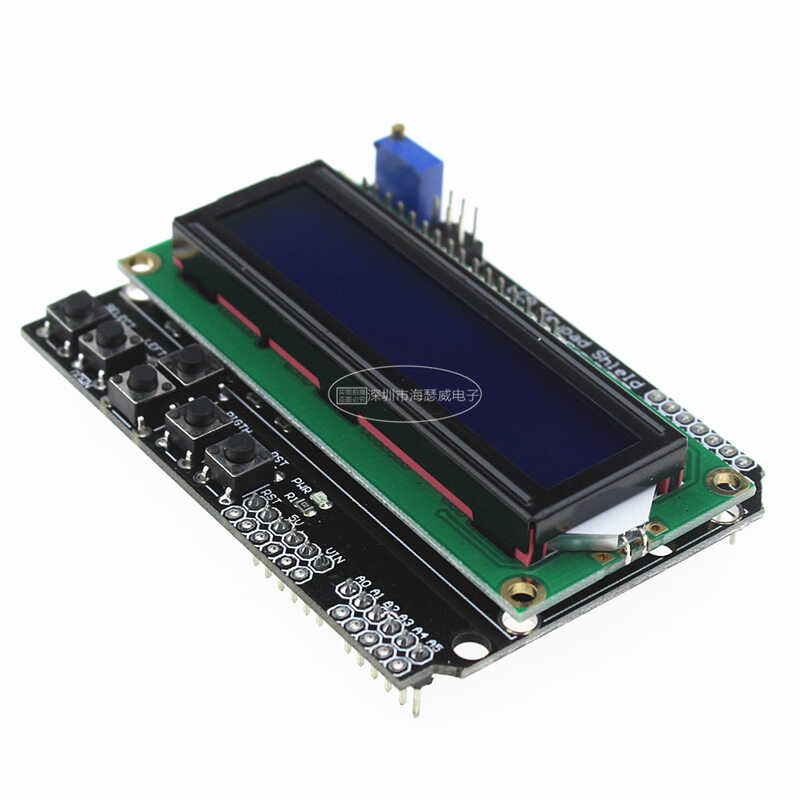 Lcd1602 Character Lcd Inputoutput Expansion Board Lcd Keypad Shield 4680