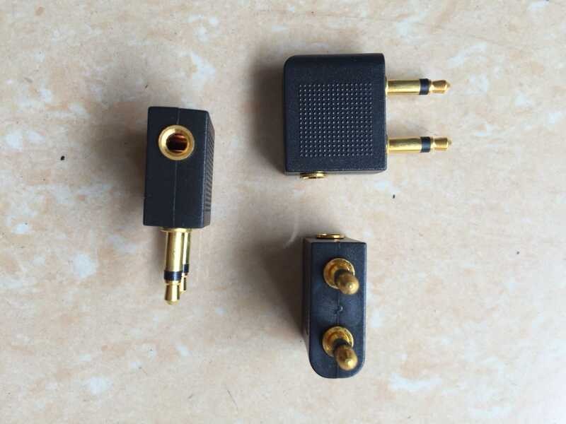 Gold plated 3.5mm one female to two male audio plug adapter adapter ...