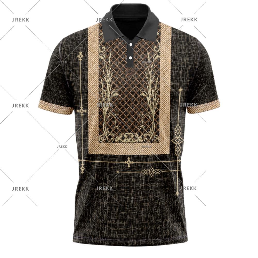 asean inspired ethnic attire barong agalog batik polo for men ...