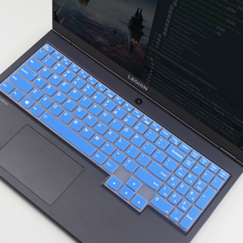 Silicone laptop keyboard Protector cover lenovo LOQ 15 2023 15IRH8 ...