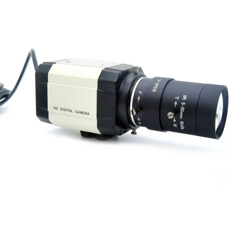 HD 2.8-12mm / 5-50mm Varifocal Zoom Lens 720P 4MP 5MP MJPG High Speed ...