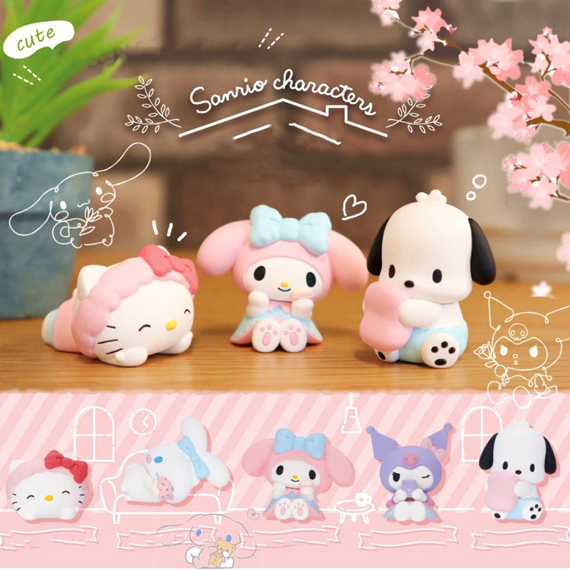 New Sanrio Figure Anime Hello Kitty Cinnamoroll My Melody Kuromi