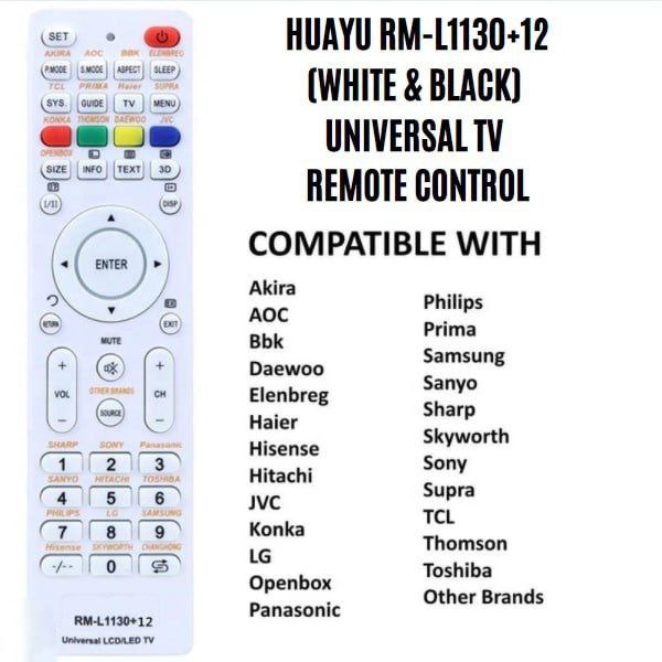 ♟Universal Remote For Nvision N.vision LED TV Smart TV 007F | Shopee ...