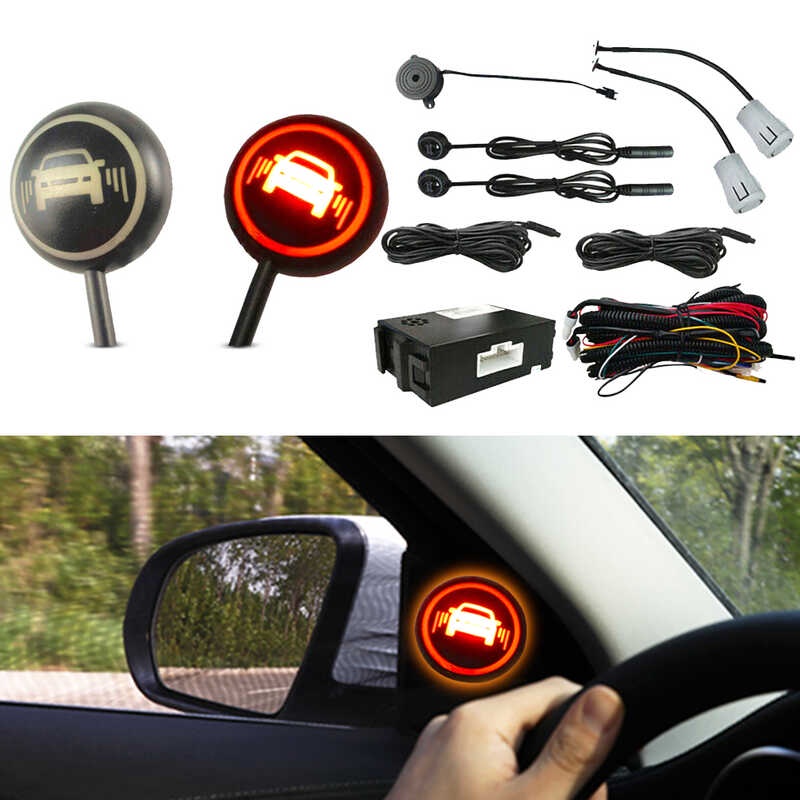 Warning BSD Light Blind Spot Monitoring System Parking Sensor Kit Radar ...