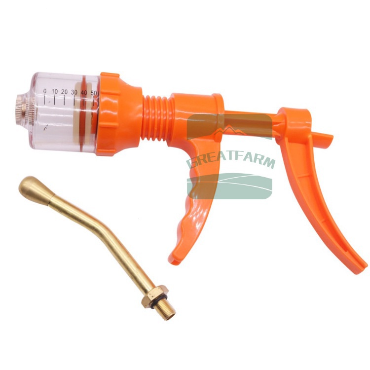 Removable and reusable Oral drencher syringe drench gun for cattle 50 ...