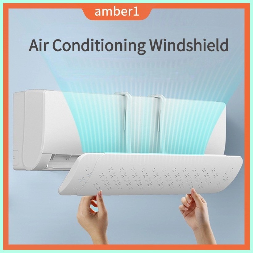 【COD】Adjustable Air Conditioner Windshield Prevent Direct Wind Air ...