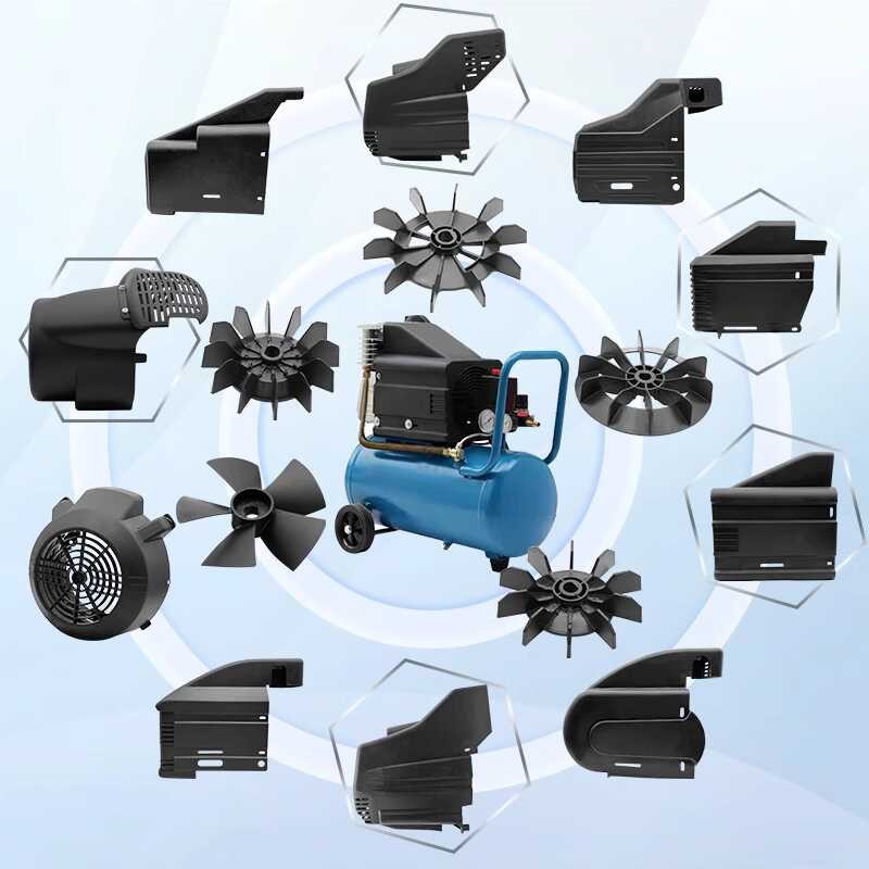 Air compressor minibus Fengli 1P/2.5P/3P/4P/5P fan blade plastic shell ...
