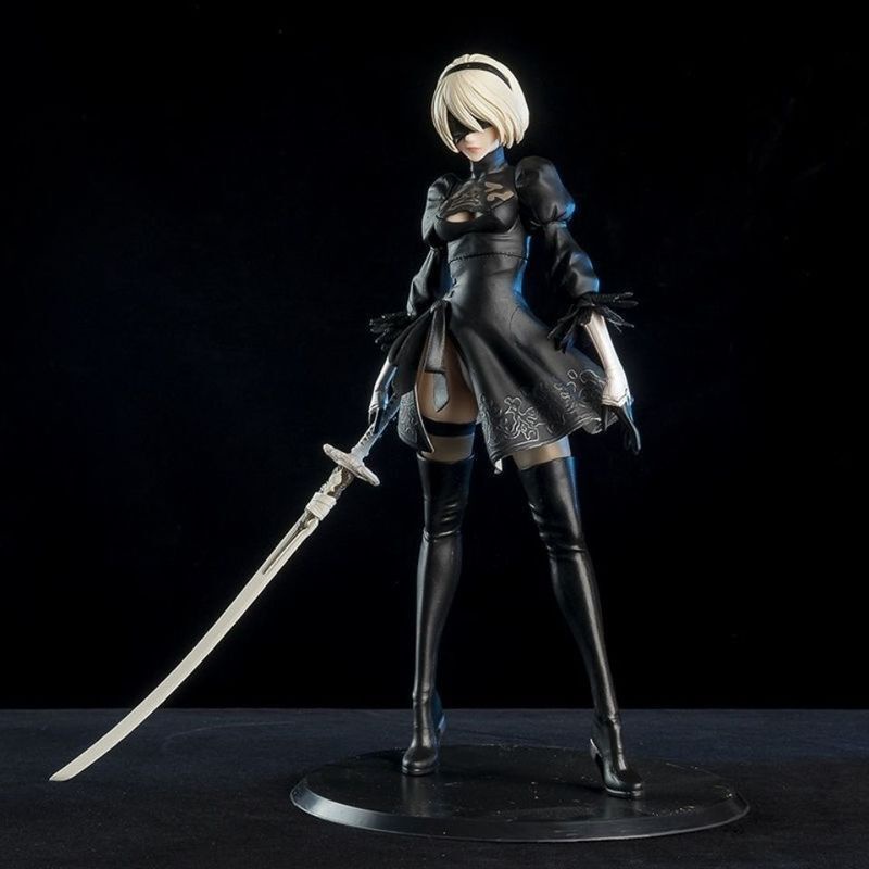 27cm Nier Automata 2B Anime Figure Yorha No.2 Type B Action Figures ...