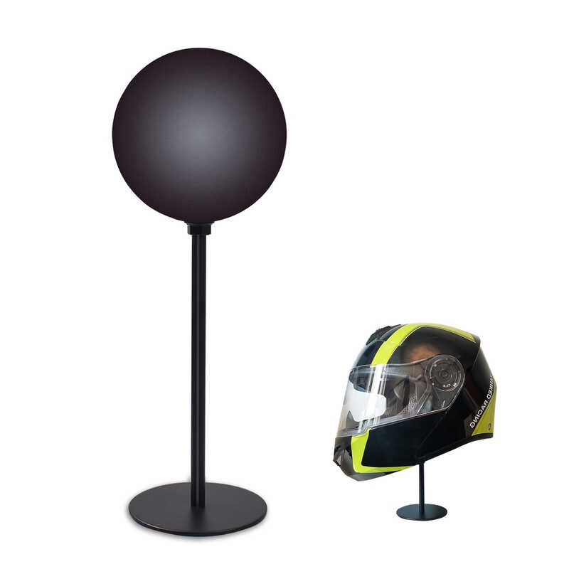 Motorcycle Holder,Rotation Metal Desktop Hanger Rack Helmet Stand ...