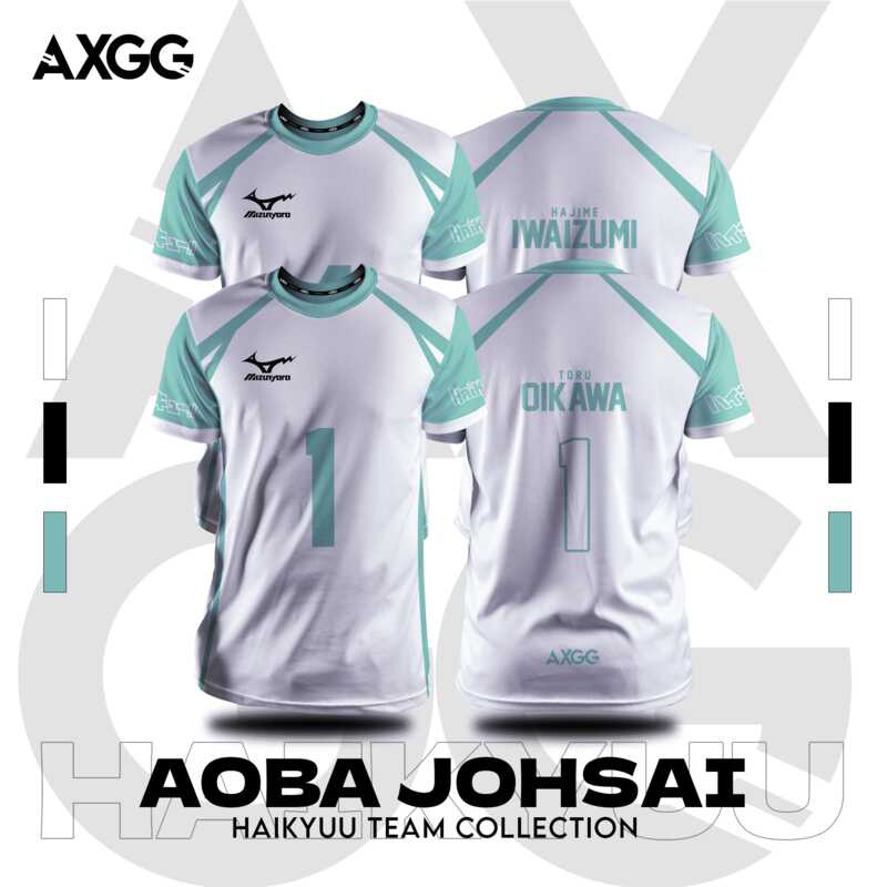 AXGG 'Haikyuu Aoba Johsai' Anime Shirt | Shopee Philippines