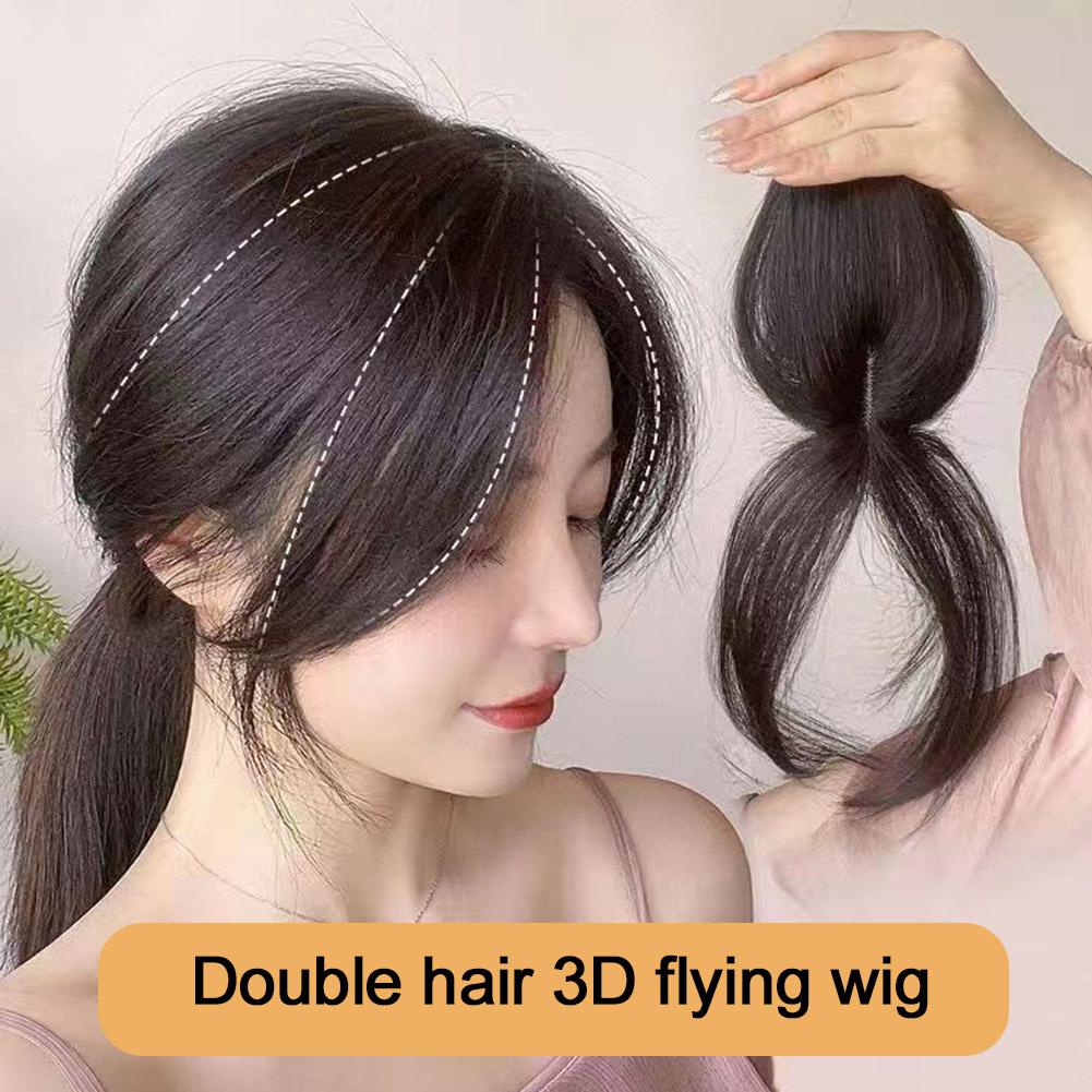 Bangs wig,Hair extension Eight character bangs wig wig for woman 3D ...